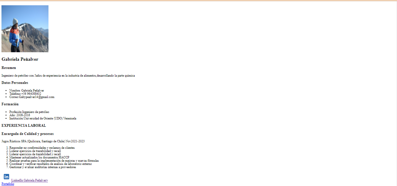 Desafio final Gabriela Peñalver